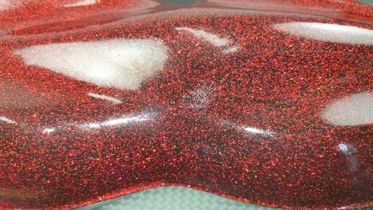 BLOOD RED HOLOGRAPHIC METALFLAKE MEDIUM - CCR Custom Paints