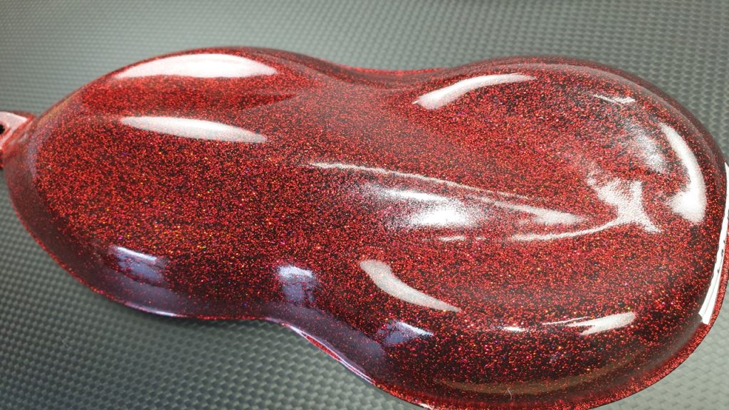 BLOOD RED HOLOGRAPHIC METALFLAKE MEDIUM - CCR Custom Paints