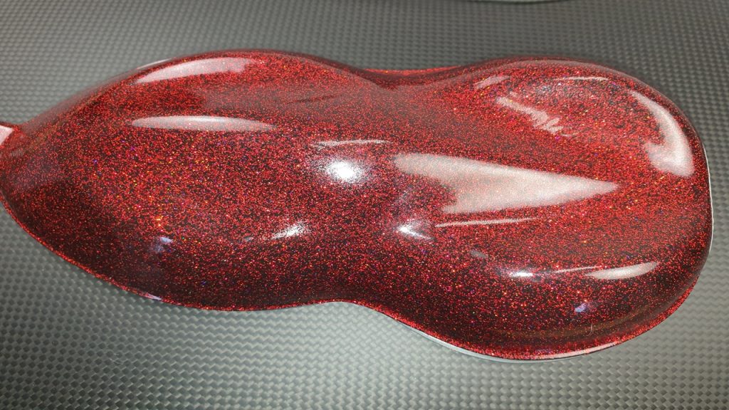BLOOD RED HOLOGRAPHIC METALFLAKE MEDIUM - CCR Custom Paints