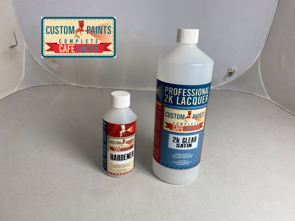 2K CLEAR SATIN LACQUER - CCR Custom Paints